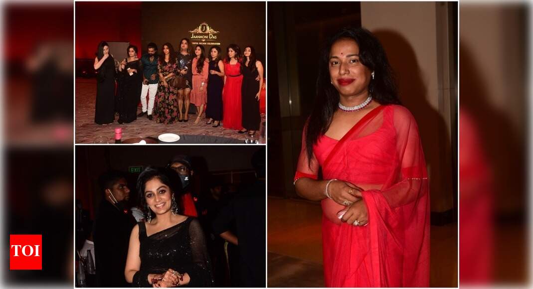 Makeup artiste Jaanmoni Das marks decade in industry with grand party ...