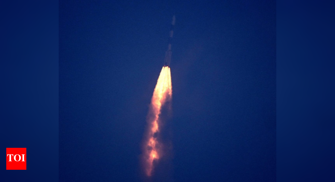 Isro releases onboard camera view of CMS-01 launch | India News - Times ...