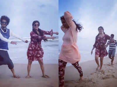 Sanchita makes a fun 'biggini shoot' video | Tamil Movie News - Times ...