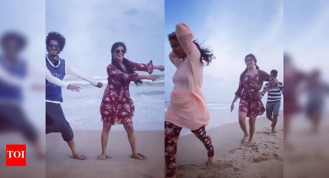 Sanchita makes a fun 'biggini shoot' video | Tamil Movie News - Times ...