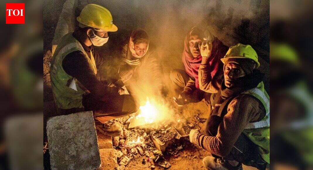 Cold wave: Gurugram shivers at 3.8 degrees Celsius, season’s lowest ...