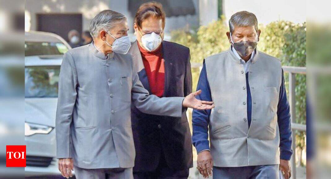 Not quite a meeting of minds at 10, Janpath | India News - Times of India