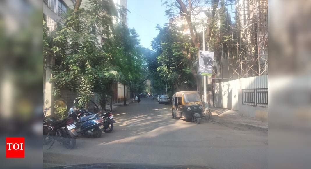 Road Obstruction - Times of India