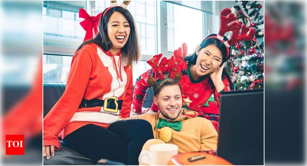 Easy tips to host a perfect virtual Secret Santa party - Times of India