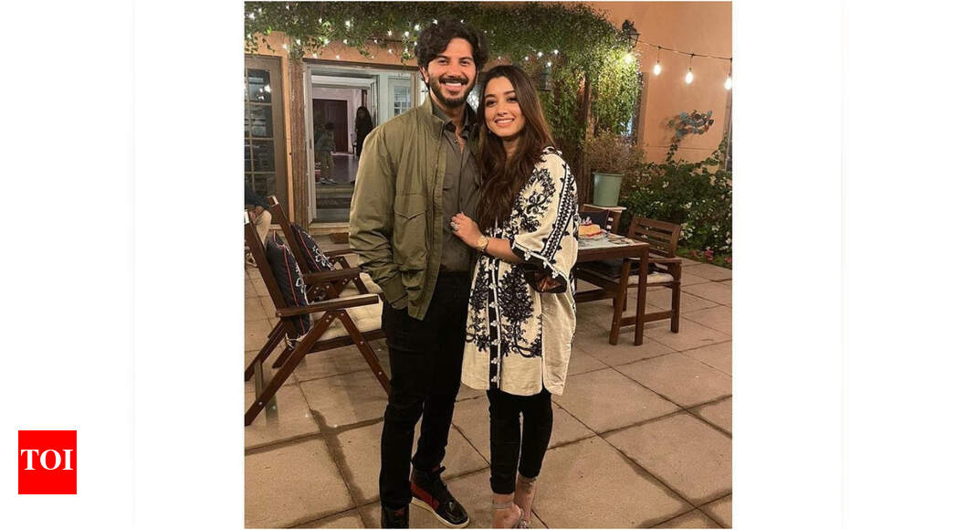 Dulquer Salmaan: Dulquer Salmaan and his wife Amal Sufiya celebrate 9 ...