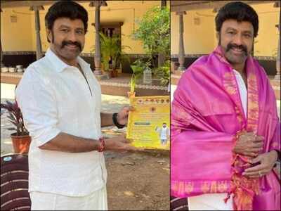 Pic Talk: Nandamuri Balakrishna’s lungi avatar from the sets of BB3 ...