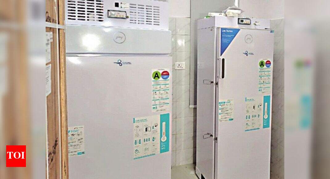 Freeze frame: Delhi govt hospital to make space for vaccines | Delhi ...