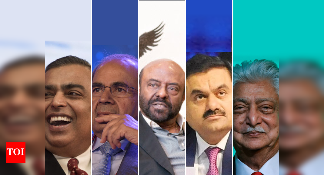 Top 10 richest people in India in 2020 - Times of India