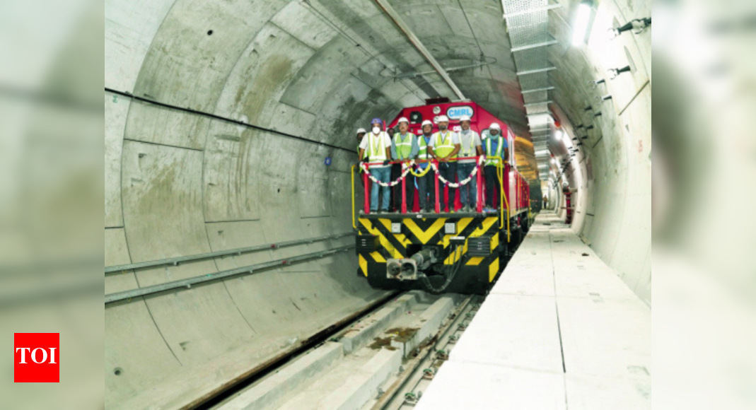 Trial run on phase-1 extended line begins in Chennai | Chennai News ...