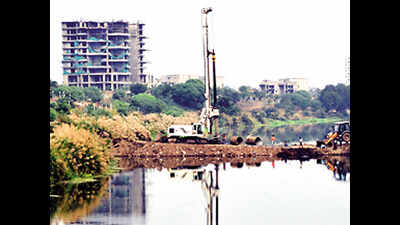 Urban development dept stays work on bridge across Godavari | Nashik ...