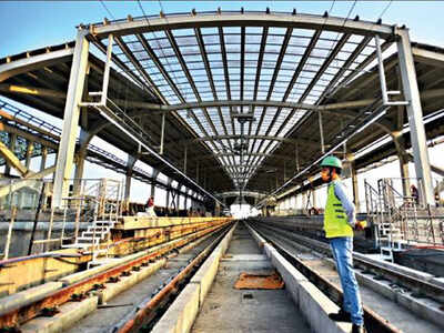 Pune: Metro station on Pimpri to Dapodi route almost ready | Pune News ...