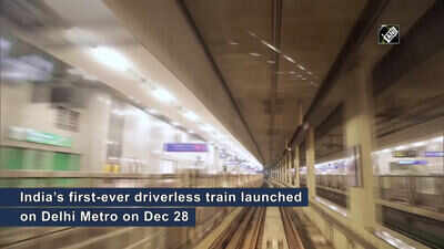 Delhi Metro rolls on auto mode | Delhi News - Times of India