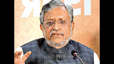 NDA to complete full term under Nitish Kumar: Sushil Kumar Modi | Patna News - Times of India