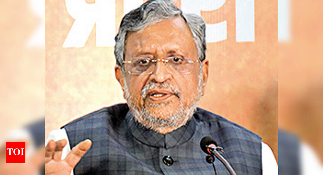 NDA to complete full term under Nitish Kumar: Sushil Kumar Modi | Patna News - Times of India