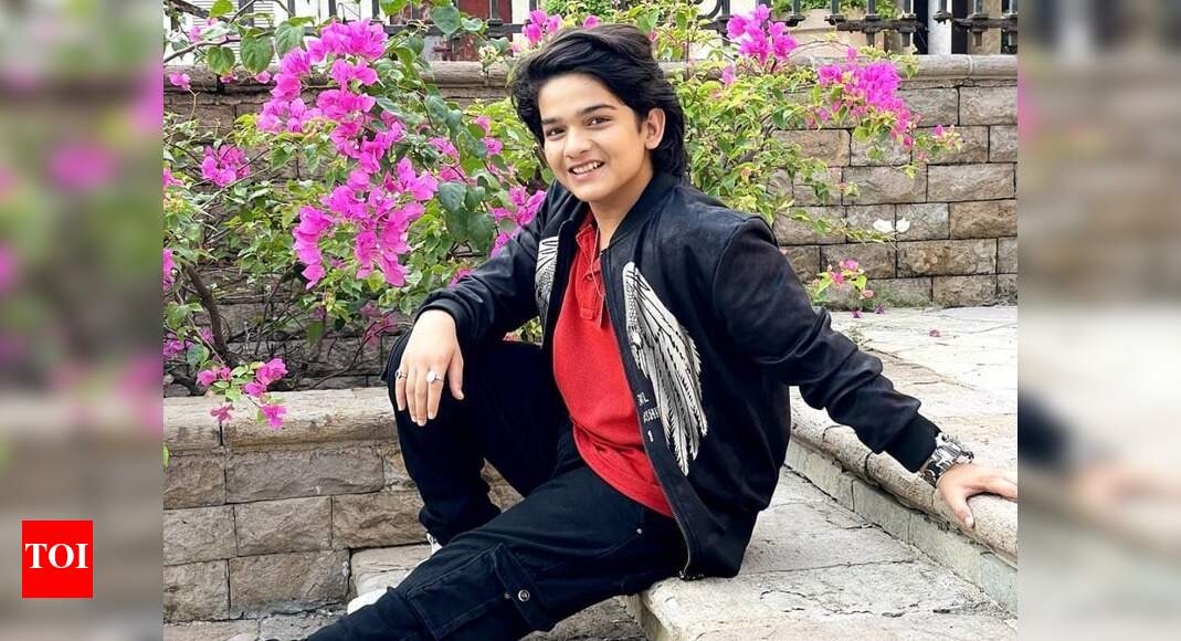 Child star Krish Chauhan learns to play mridangam for TV show - Times ...