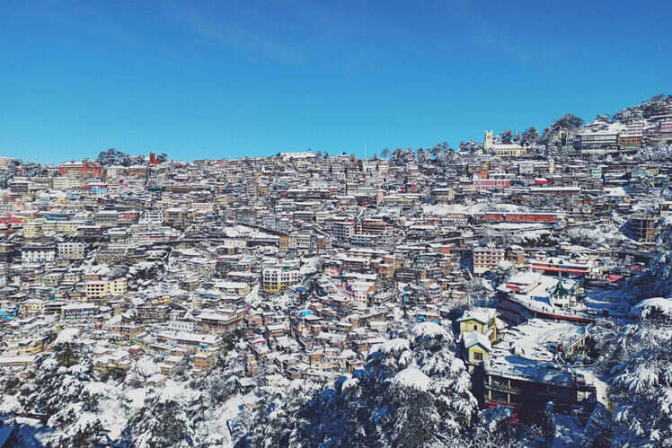 Postcards from snow-cladded Shimla | Times of India Travel