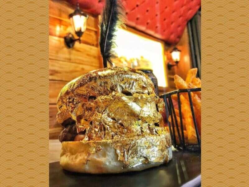 This restaurant in Colombia is serving a 24-karat gold plated burger ...