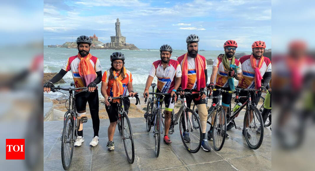 Beating COVID-19 challenges, Indian para cyclists complete cycle ride ...