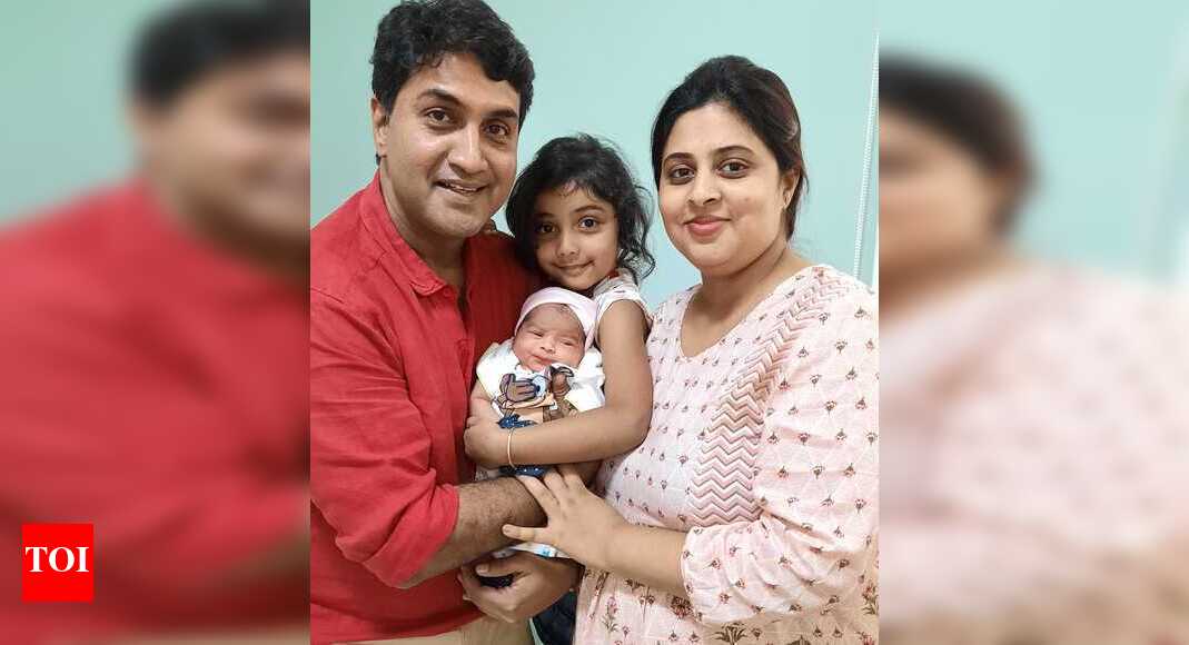 Harish Raj names his second daughter Dharshika - Times of India