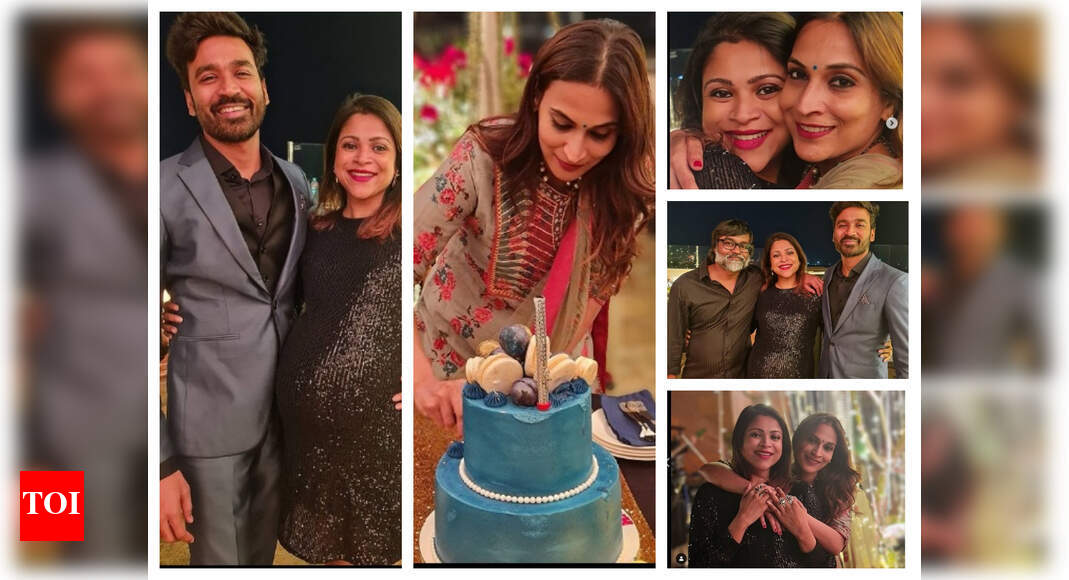 Dhanush celebrates New Year Eve with family after five years | Tamil ...