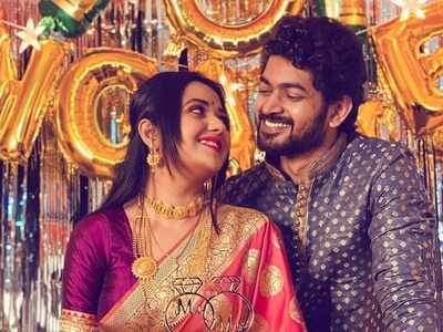 Bengali actors Mimi Dutta and Om Sahani get married - Times of India