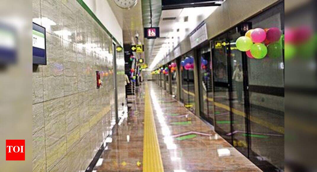 Chennai: Elevated metro stations in phase-2 to get platform screen ...