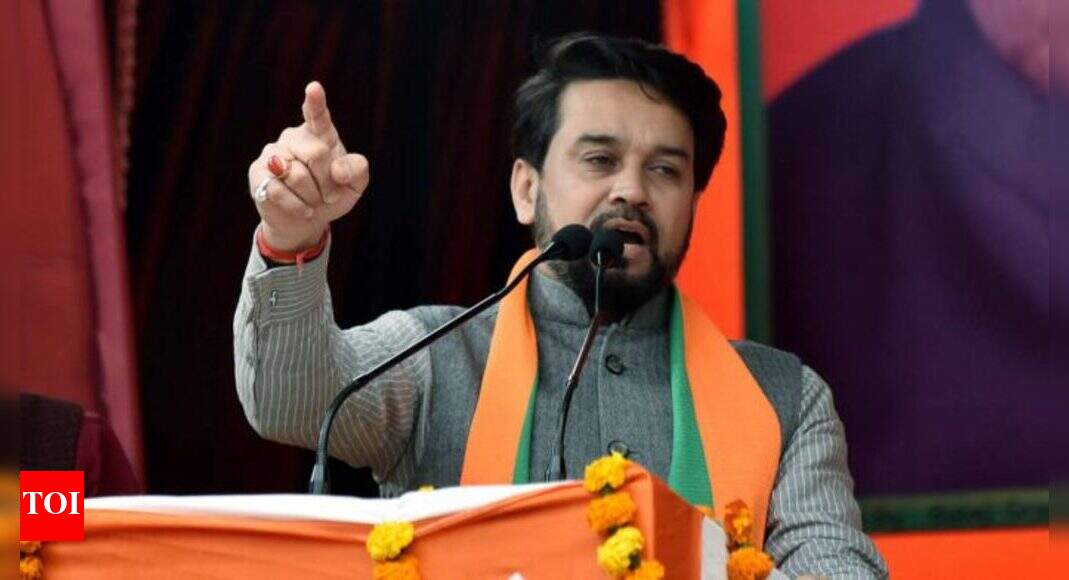 Anurag Thakur: If Union minister is outsider, who is insider in Bengal ...