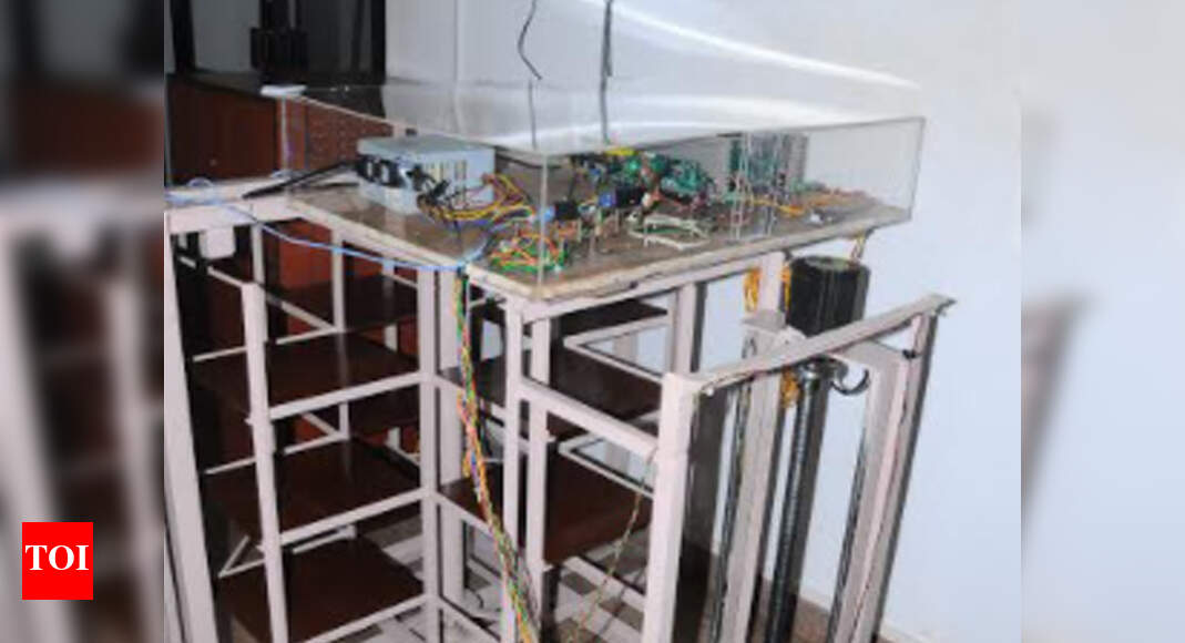 Karnataka: NMAMIT develops prototype of automated shoe racking system ...
