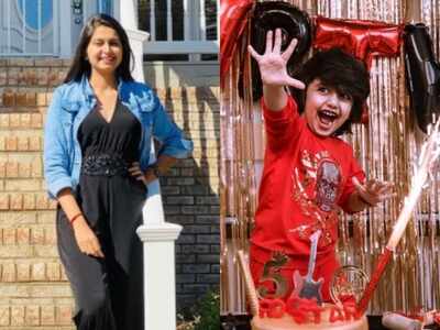 Kinjal Dave on Rajveer Rajgor's 5th birthday: I wish all the happiness ...