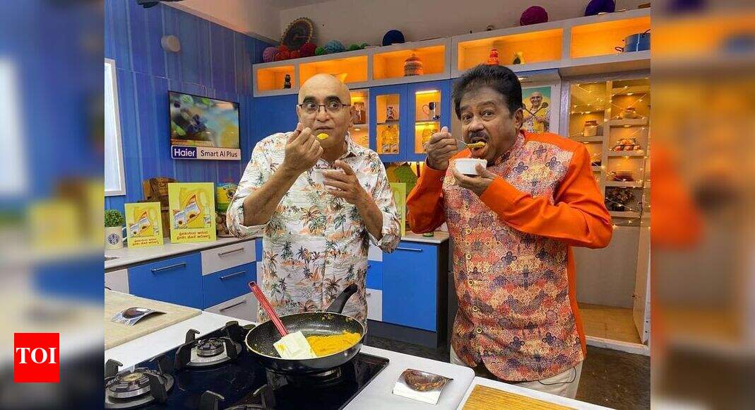 Cookery show Bombaat Bhojana features senior actor Sa Re Ga Ma Viji ...