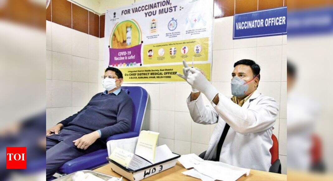 Covid-19 vaccination in Delhi: Preparation in last phase, dry run at ...
