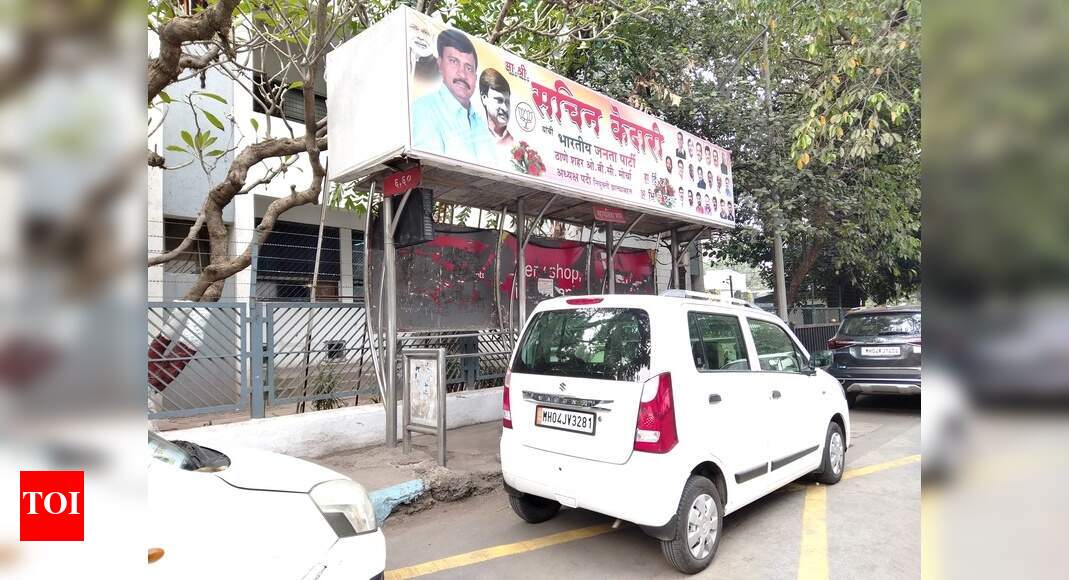 Parking Allowed ? on TMT bus stops at TMC Thane - Times of India