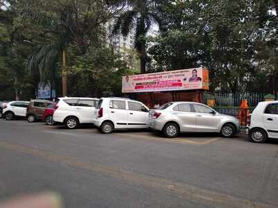 Parking Allowed ? on TMT bus stops at TMC Thane - Times of India