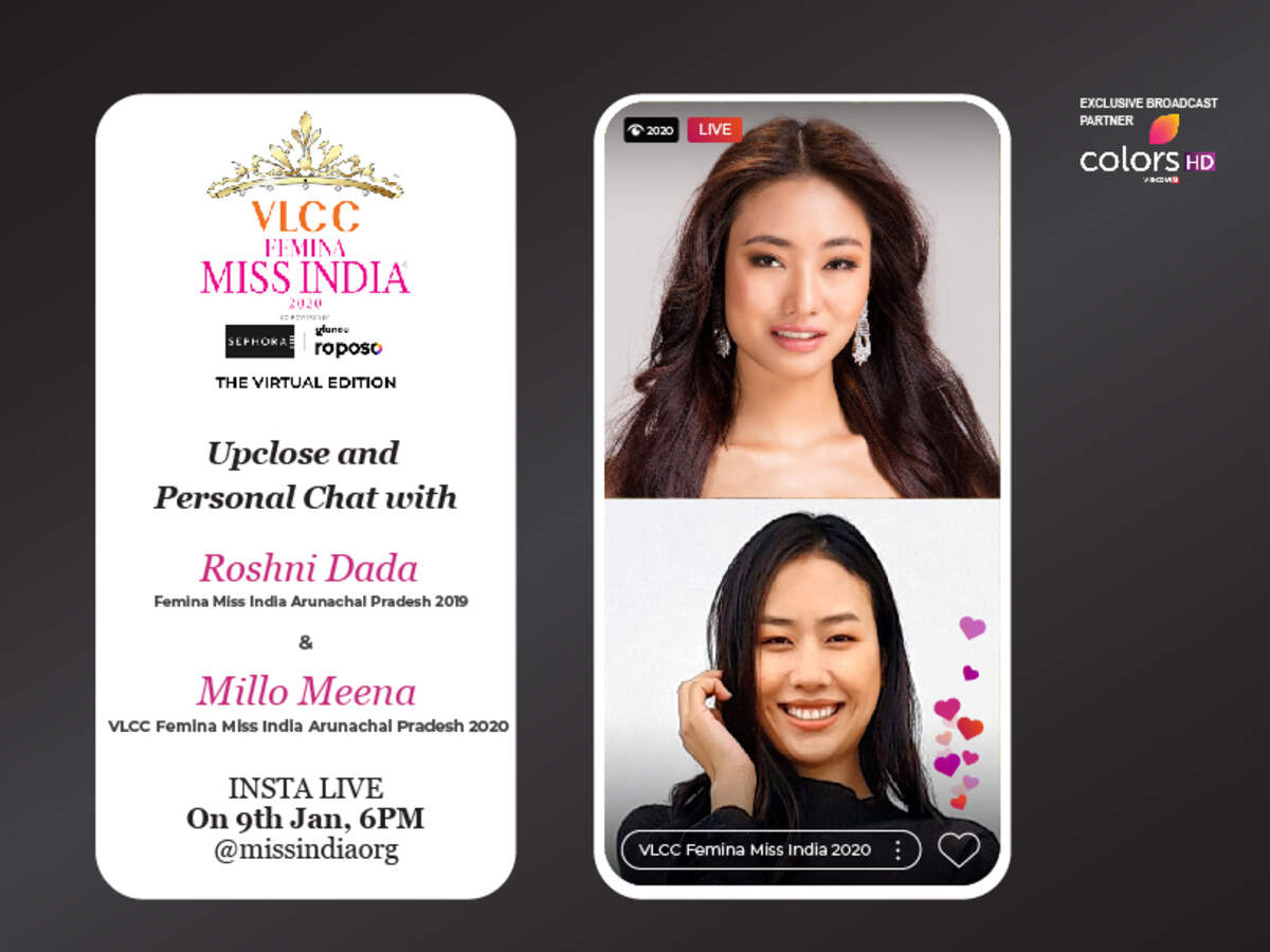 Stay tuned as Roshni Dada goes live with VLCC Femina Miss India ...