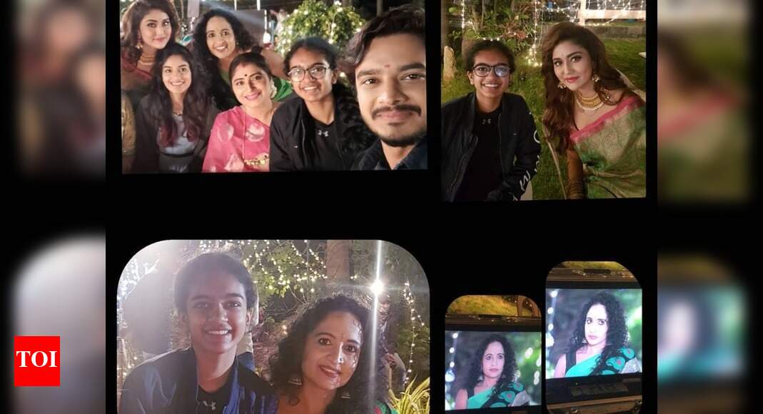 Manasaare: Actress Yamuna Srinidhi's daughter accompanies her to the ...