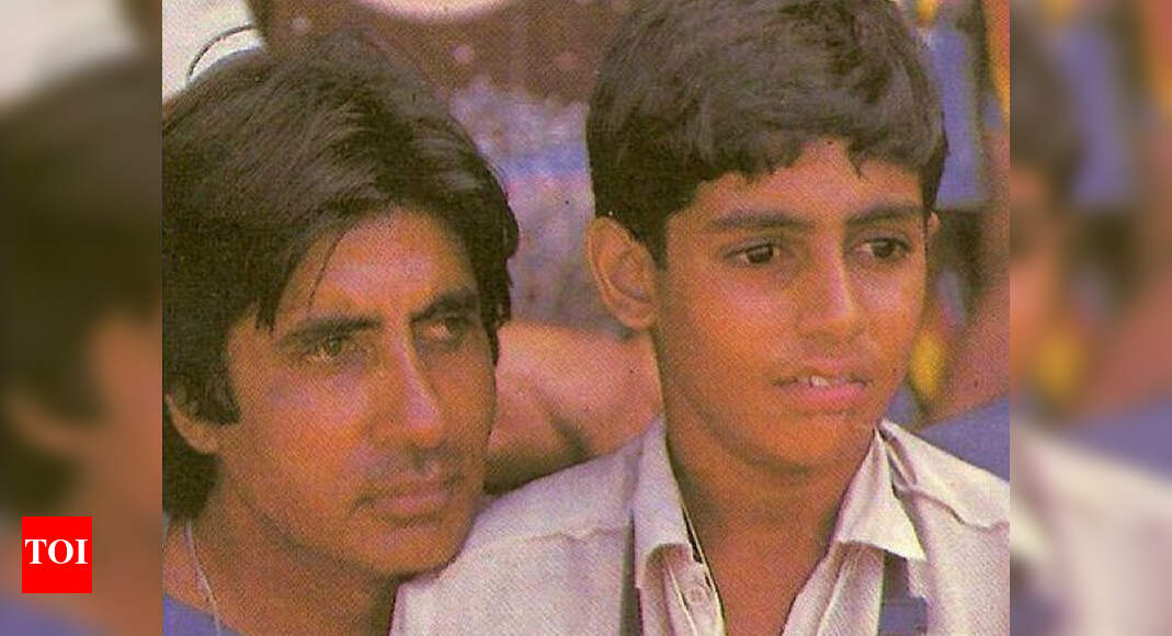 Amitabh Bachchan shares a priceless throwback from 1900s when Abhishek ...