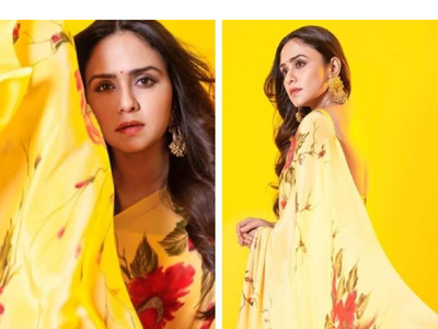 Fancy sarees for day events and functions - Times of India