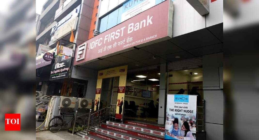 IDFC First Bank may disrupt cards business with 9% interest - Times of ...