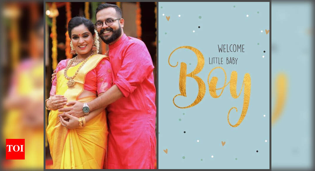 Star Singer fame Arun Gopan blessed with a baby boy - Times of India