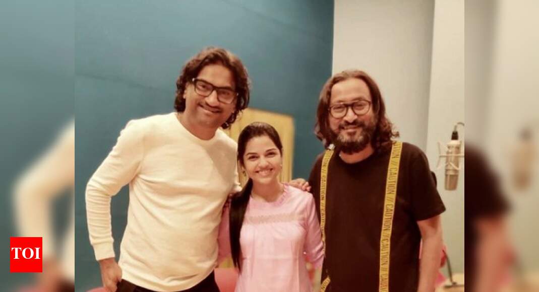 Aarya Ambekar records a song with Ajay-Atul | Marathi Movie News ...