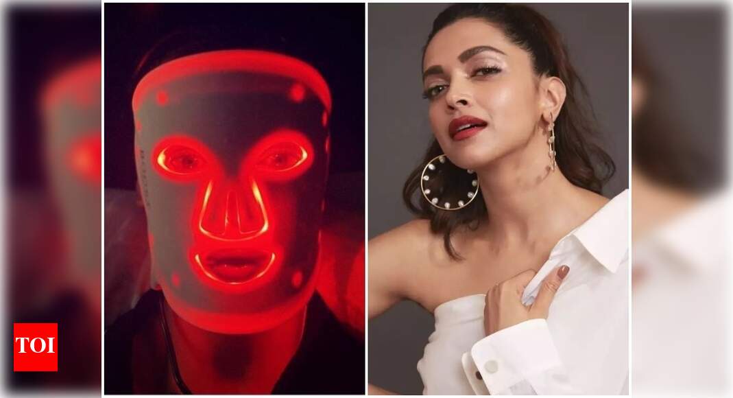 Deepika Padukone dons a light-up mask as she tries to scare her fans in ...
