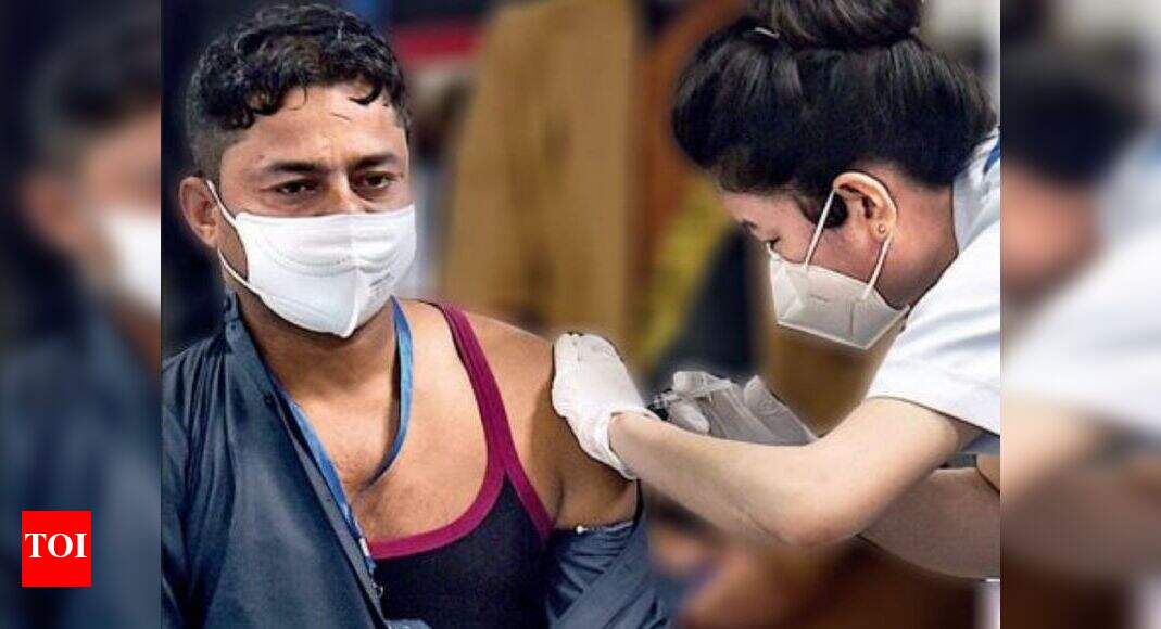 Some vaccinate, others vacillate: 74% of those enrolled turn up in ...