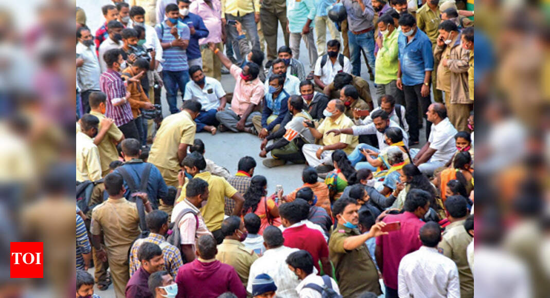 Karnataka: Month after strike, transport employees’ demands yet to be ...