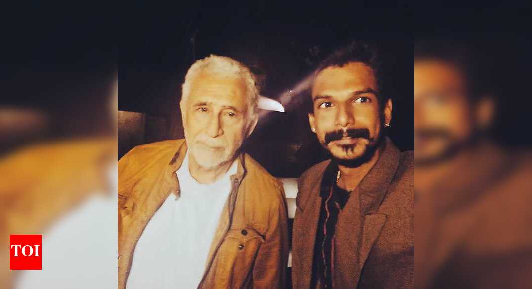 Chandan Achar is in awe of Naseeruddin Shah's performance - Times of India