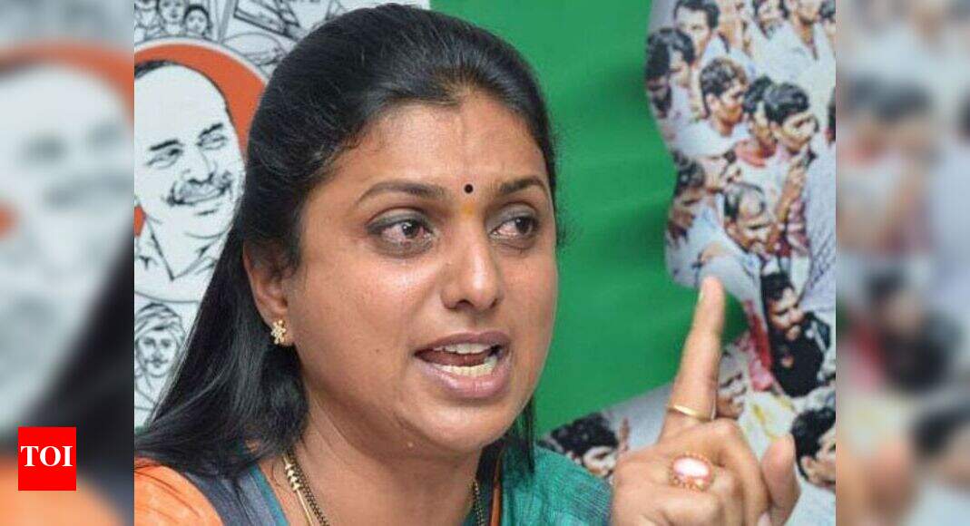 Ruling party legislator RK Roja 'cries' for attention by charging officials of protocol lapses ...