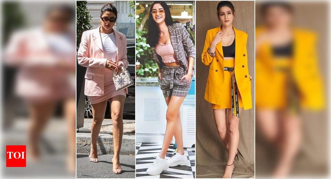 Suit up like these B-Town girls and revamp your look - Times of India