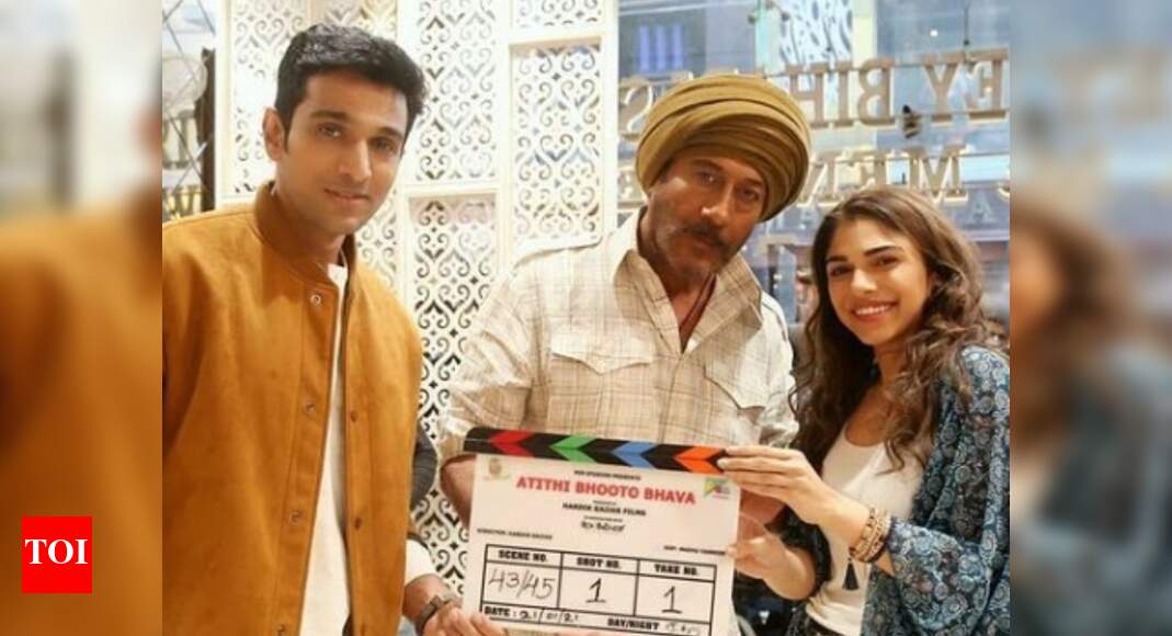 Pratik Gandhi and Jackie Shroff kickstart Hardik Gajjar's next rom-com ...