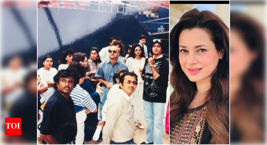 Neelam shares an epic throwback picture with Amitabh Bachchan ...