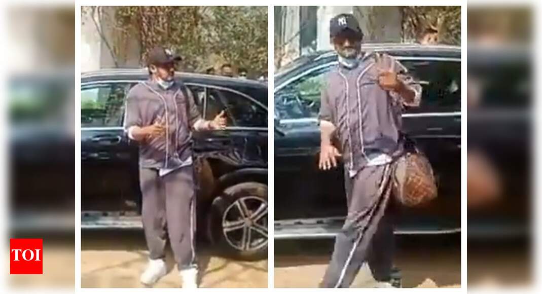 Watch: Shashank Khaitan arrives at Varun Dhawan and Natasha Dalal’s ...