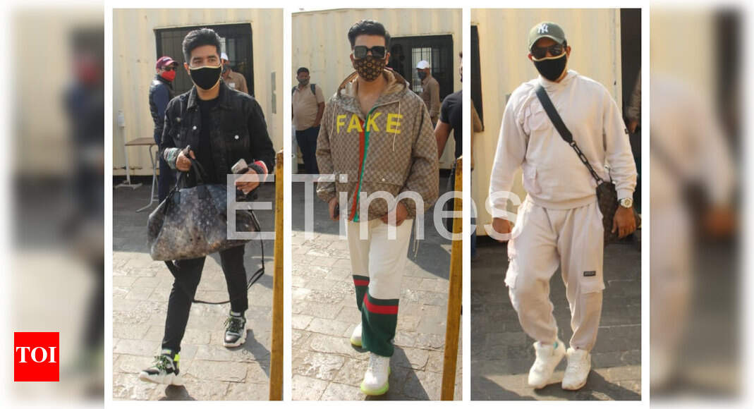 Post Varun Dhawan-Natasha Dalal wedding, Karan Johar, Manish Malhotra ...